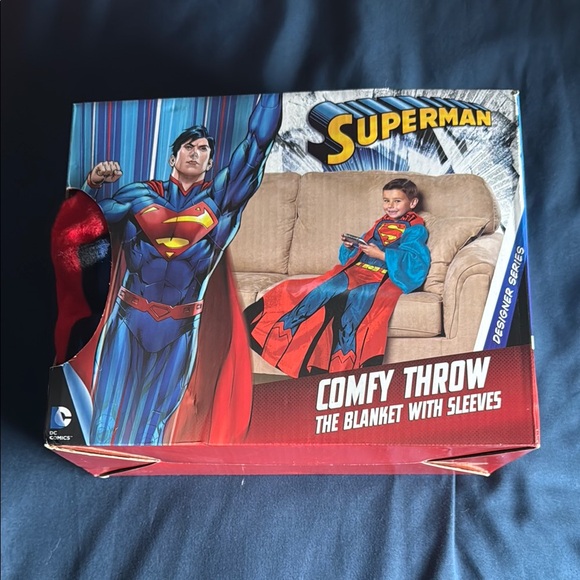 DC Comics | Costumes | Dc Comics Superhero Costume Red And Blue | Poshmark